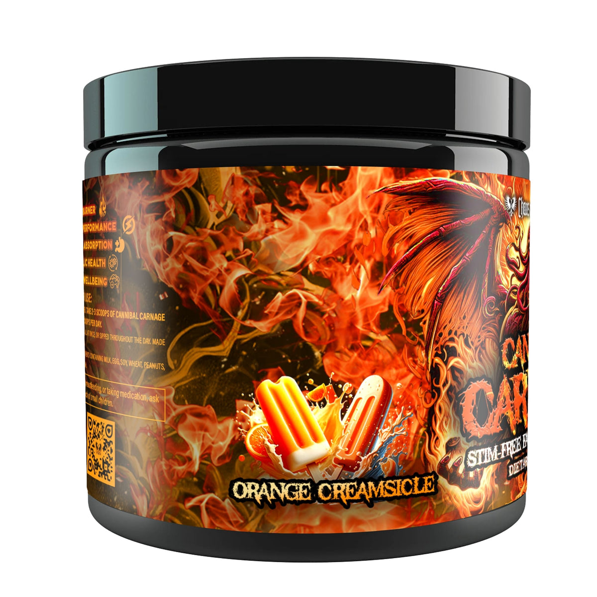 Cannibal Carnage - Non-Stim Fat Burner - Chaos and Pain