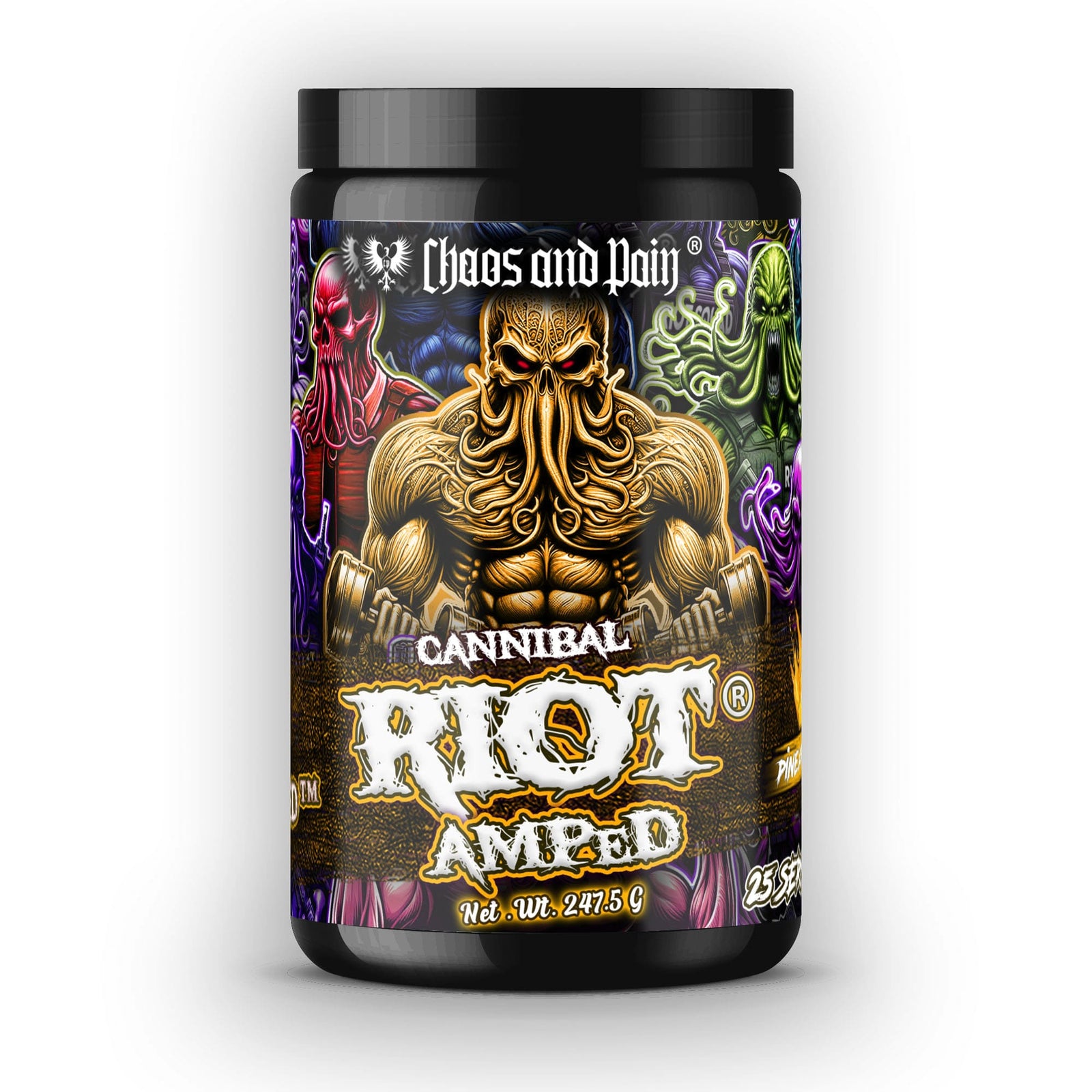 Cannibal Riot AMPeD Pre-Workout - Chaos and Pain