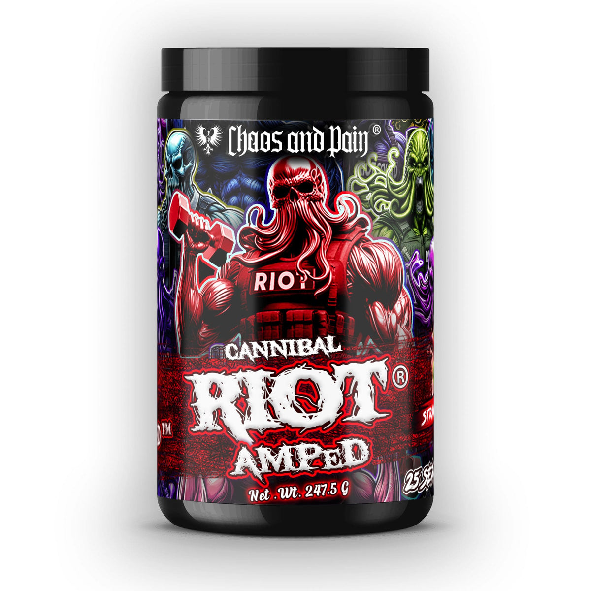 Cannibal Riot AMPeD Pre-Workout - Chaos and Pain