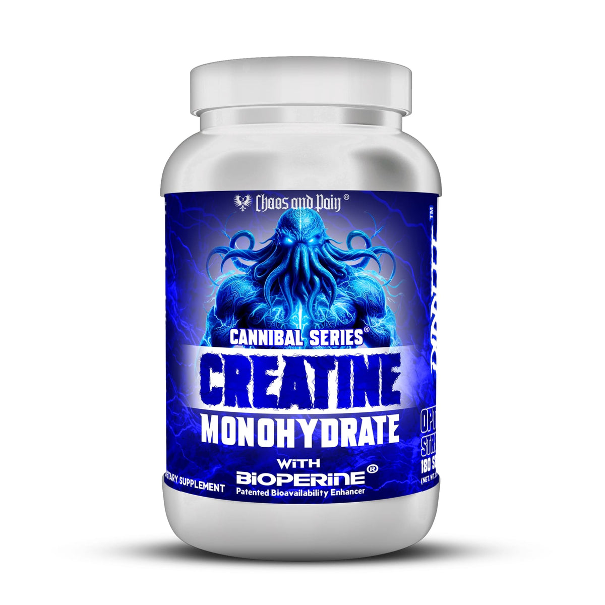 Creatine Monohydrate with BioPerine - Chaos and Pain