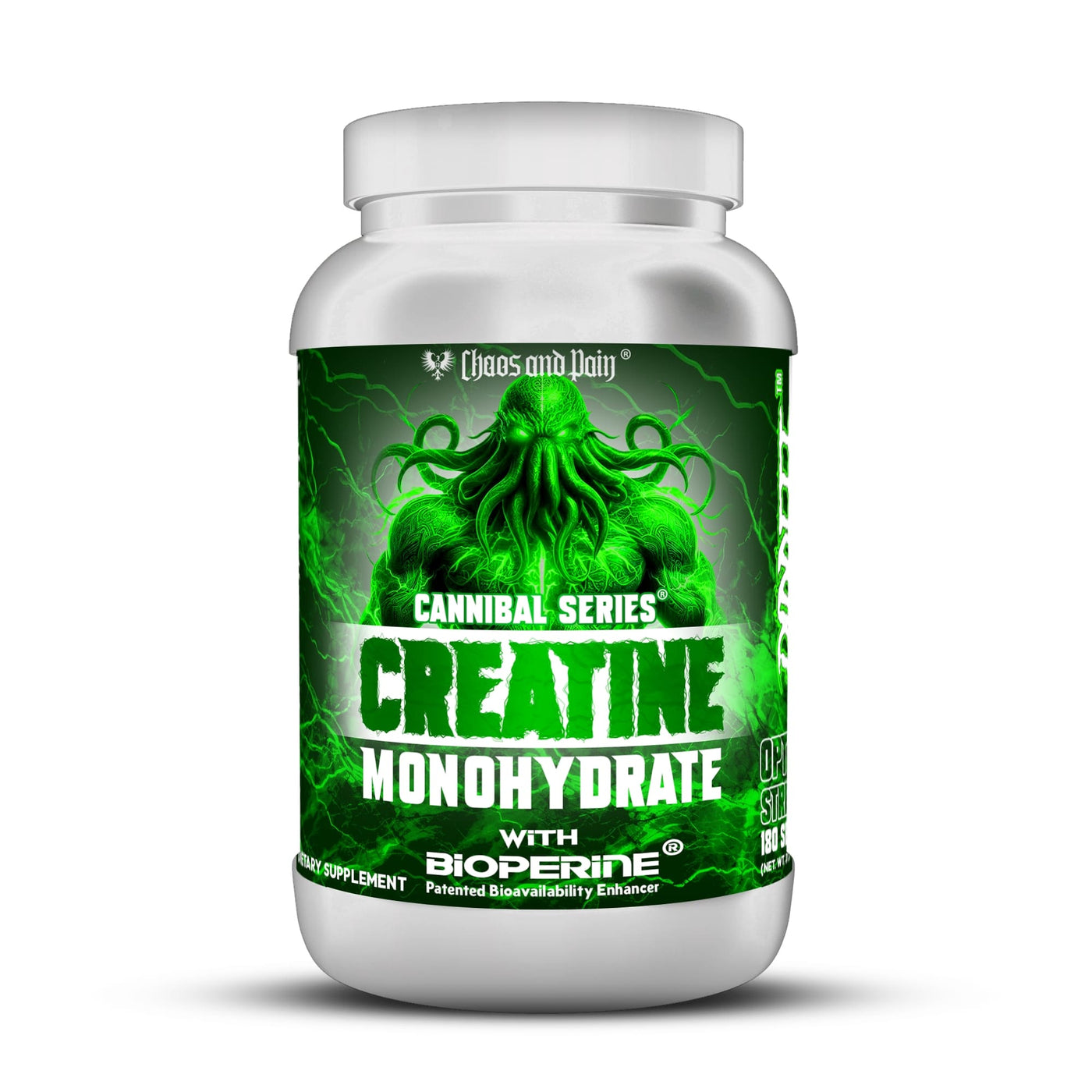 Creatine Monohydrate with BioPerine - Chaos and Pain