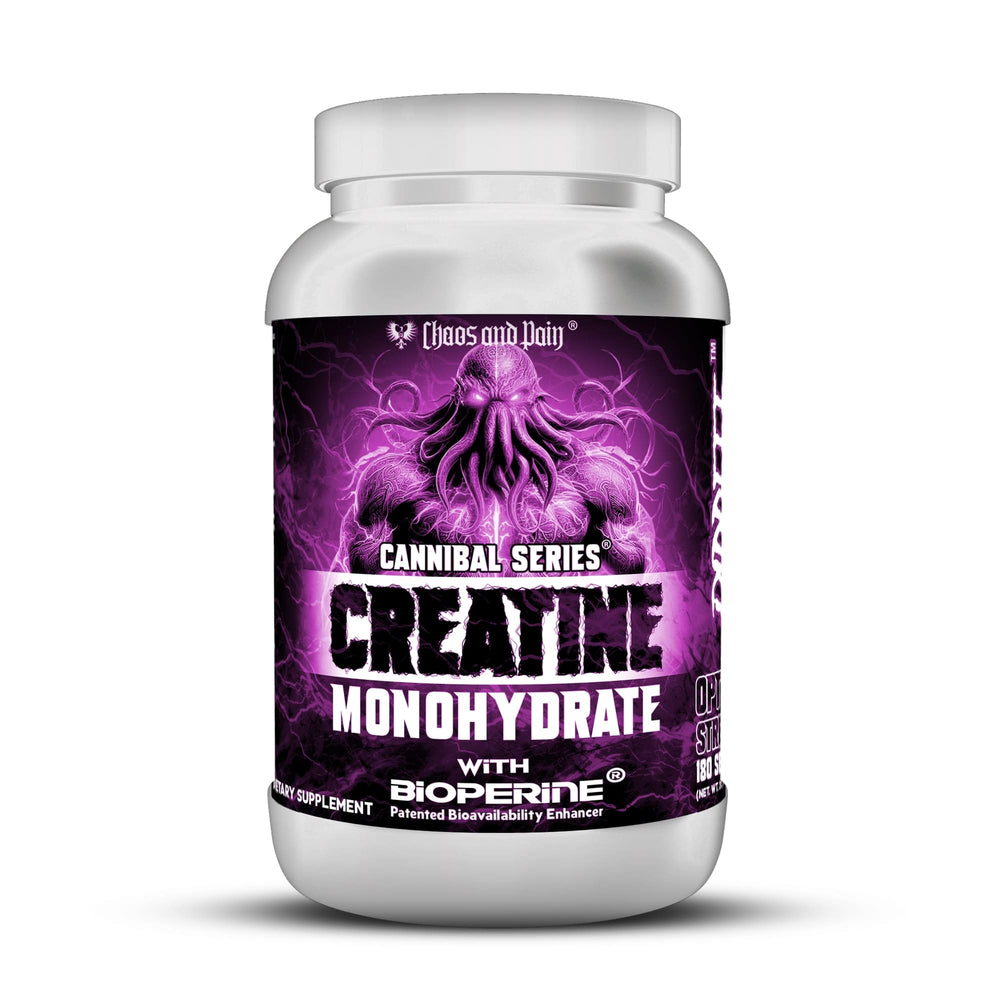 Creatine Monohydrate with BioPerine - Chaos and Pain