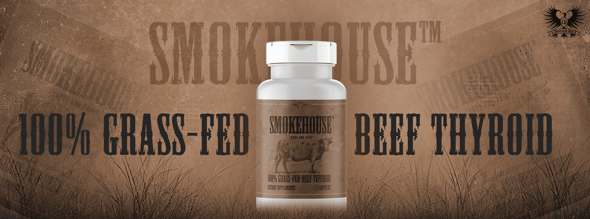 THYROID - Grass-Fed Beef Thyroid - Chaos and Pain