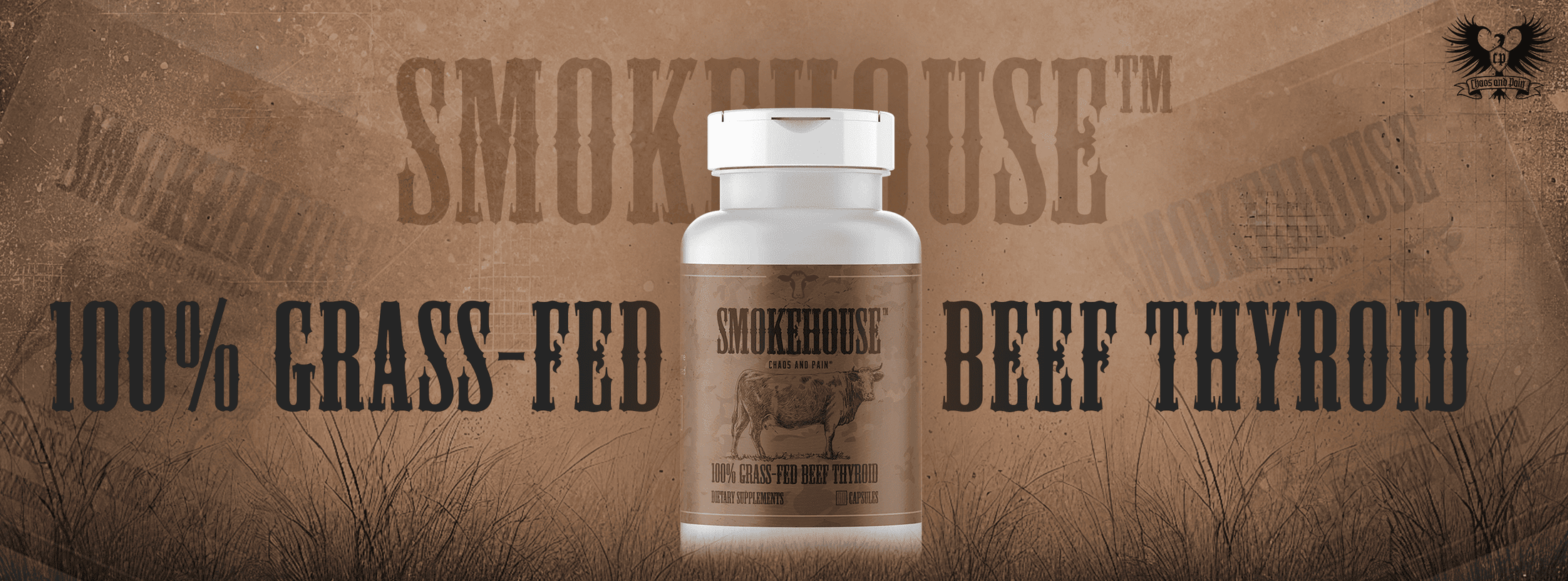 THYROID - Grass-Fed Beef Thyroid - Chaos and Pain