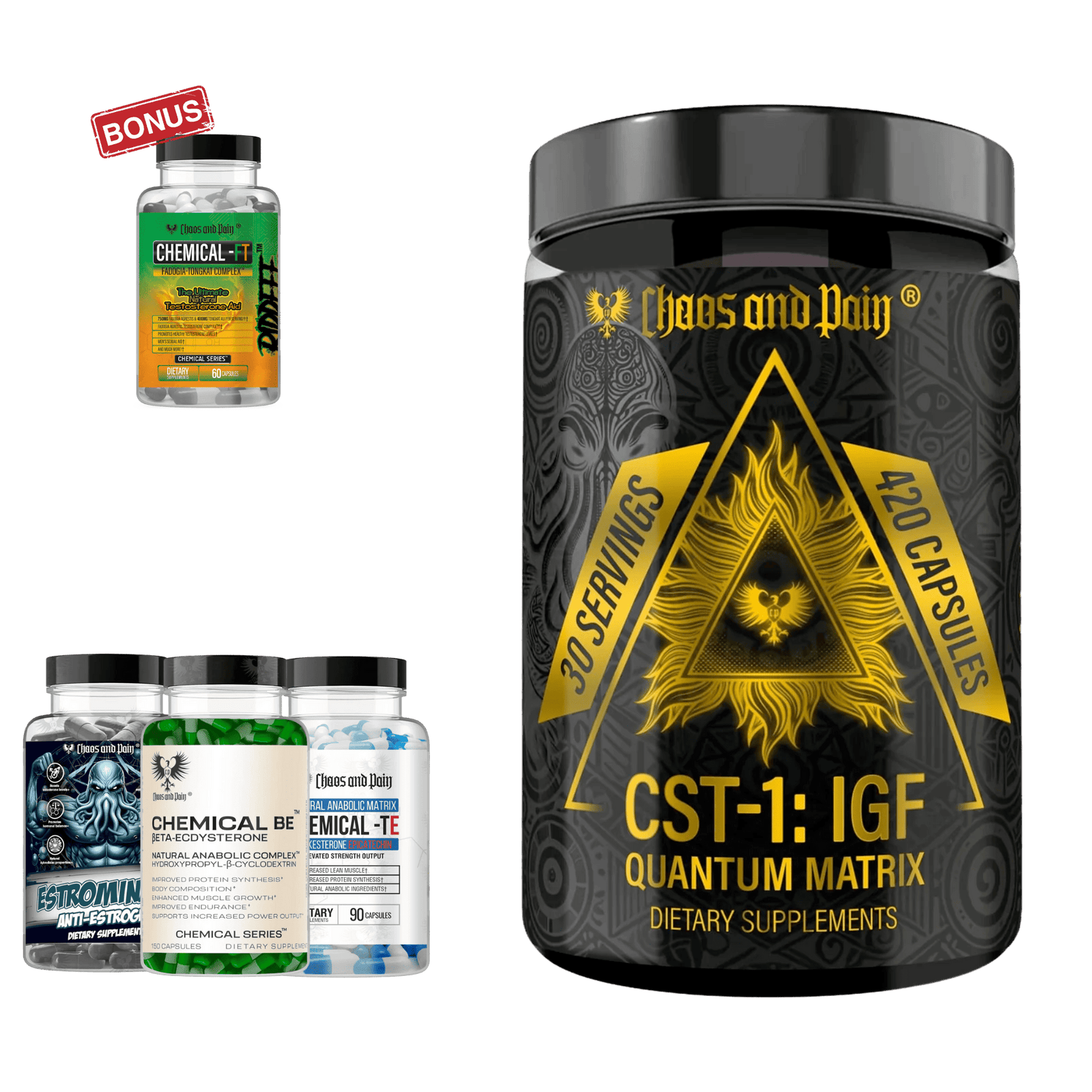 The Legion of Mass Stack Contains the Following Products