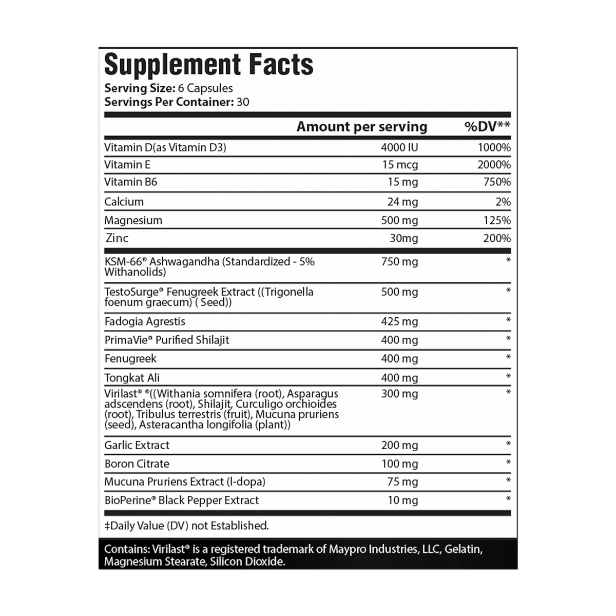 CANNIBAL ALPHA PCT TESTOSTERONE BOOSTER