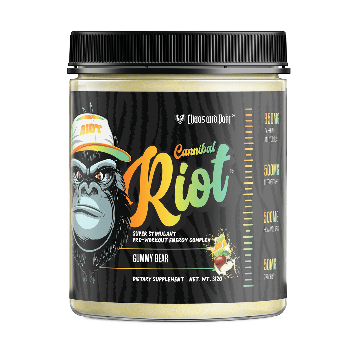 CANNIBAL RIOT PRE-WORKOUT - Chaos and Pain