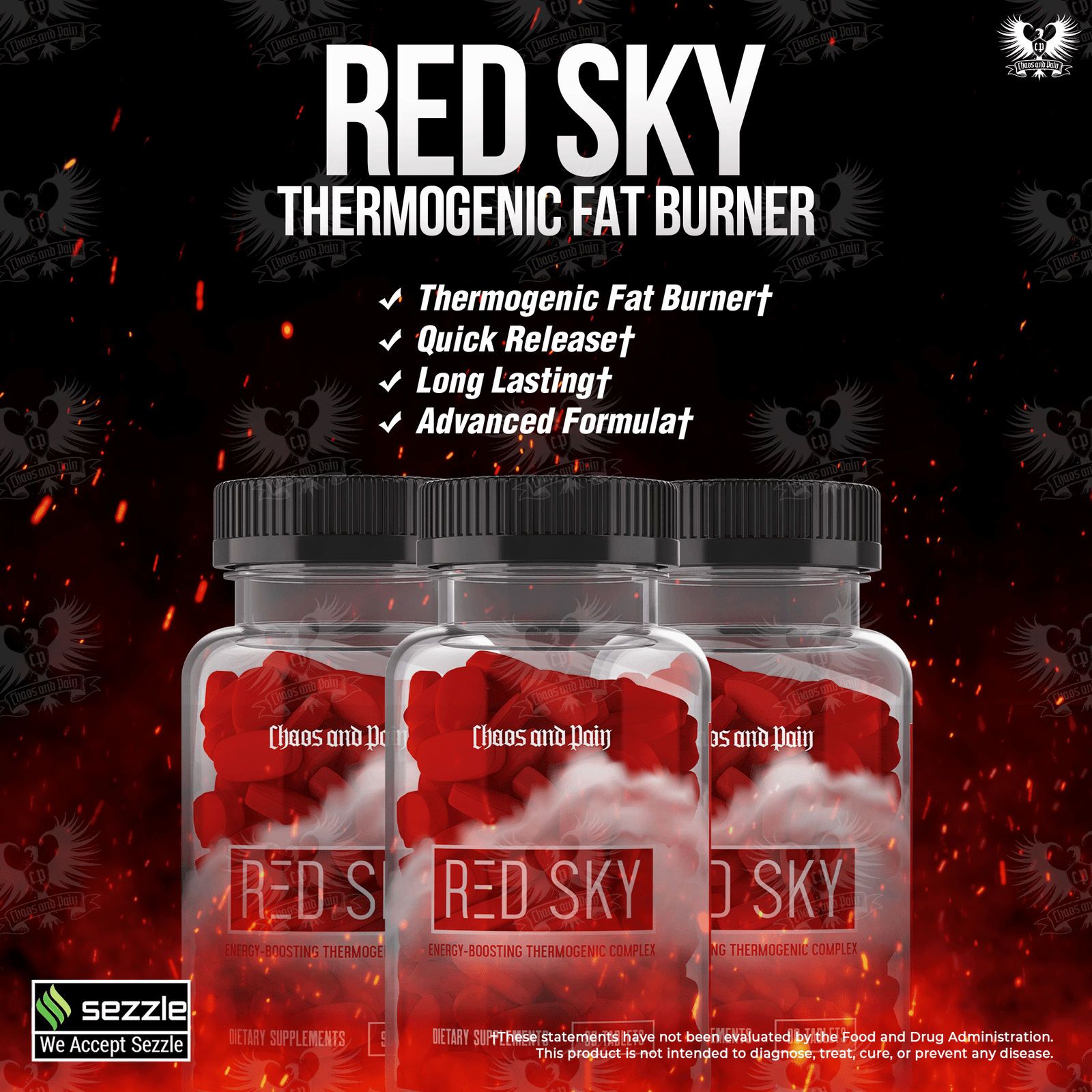 Red Sky Fat Burner - Extreme Thermogenic - Chaos and Pain
